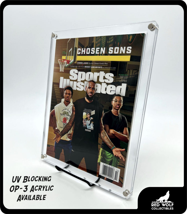 Custom Acrylic Cases (Comic and Magazine) – Red Wolf Collectibles
