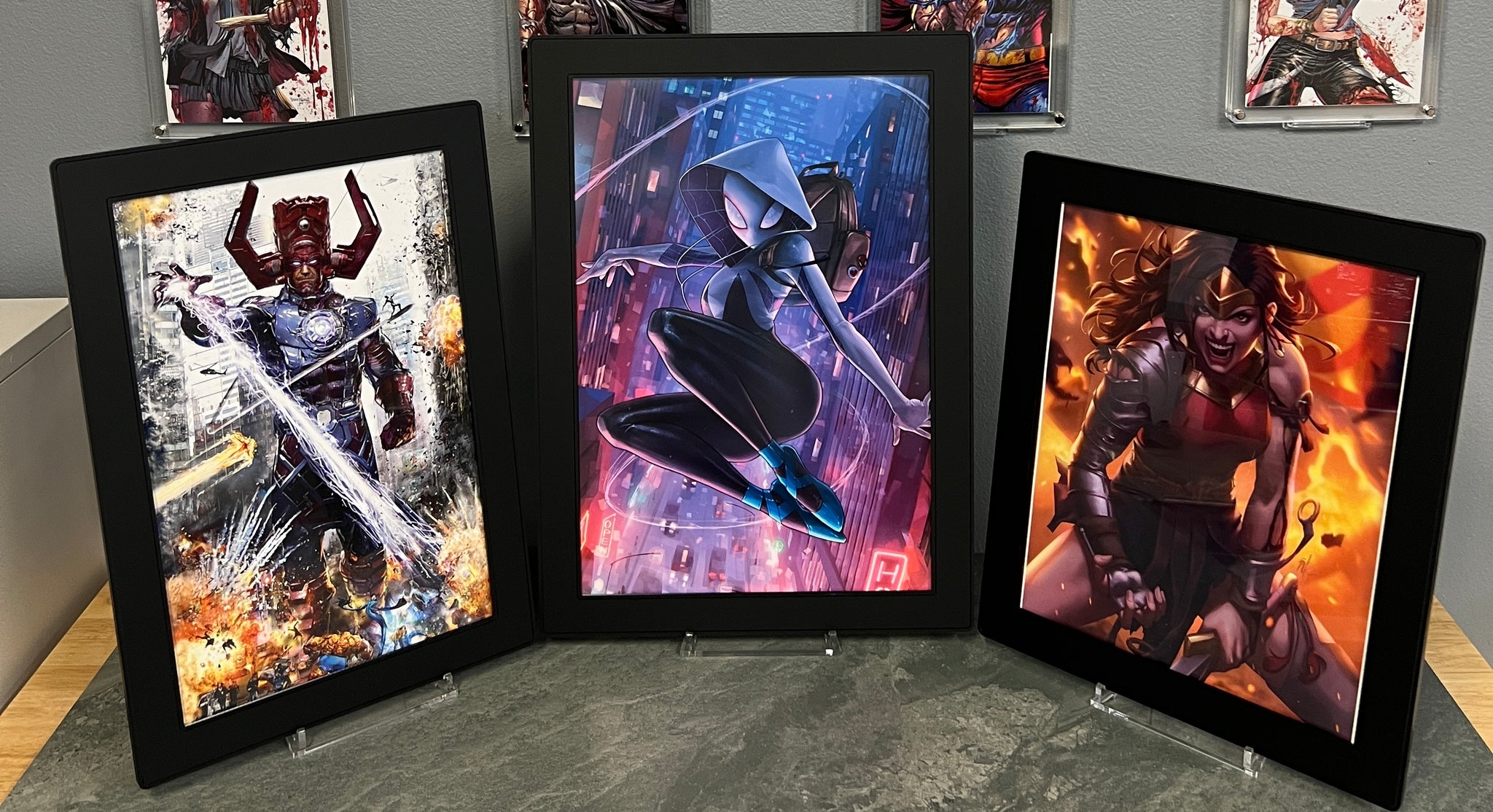 Comic Book Stands To Display Graded Comic Book Slabs as Art Pieces ...