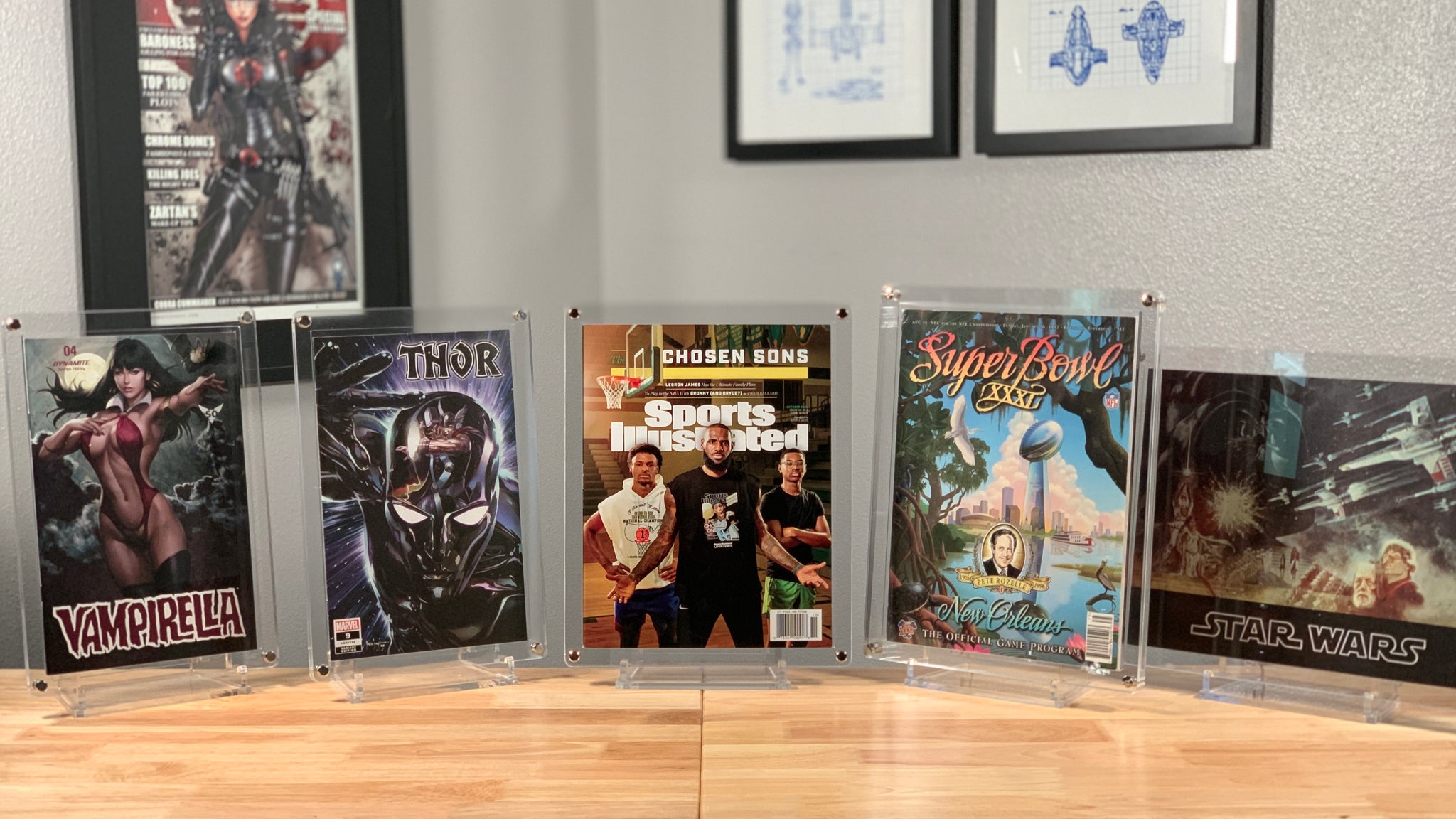 Comic Book Stands To Display Graded Comic Book Slabs as Art Pieces ...