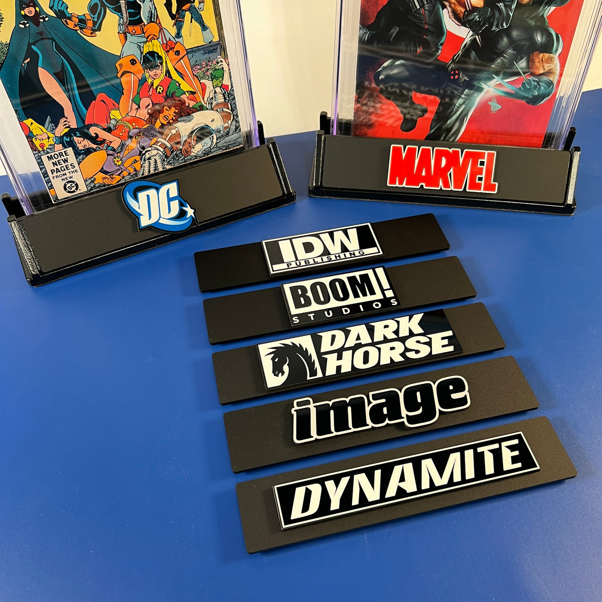 **Bundle** Comic Book Publisher Comic Stands – Red Wolf Collectibles