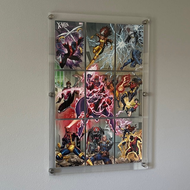 9-Comic Floating Frame **Free Shipping** – Red Wolf Collectibles