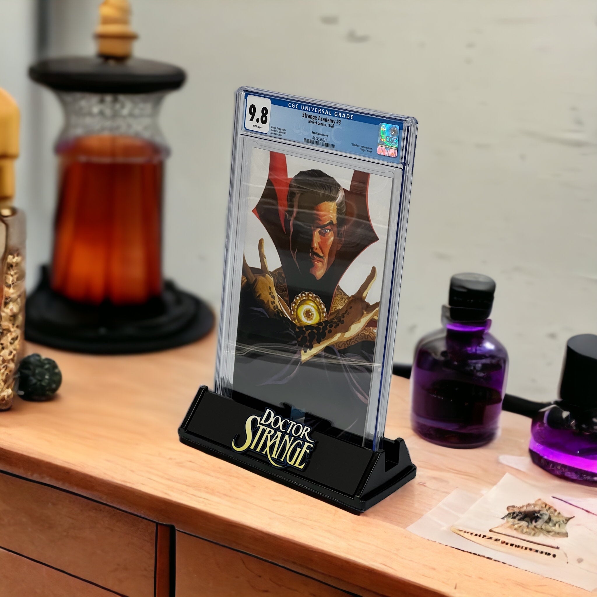 Doctor Strange Comic Stand – Red Wolf Collectibles