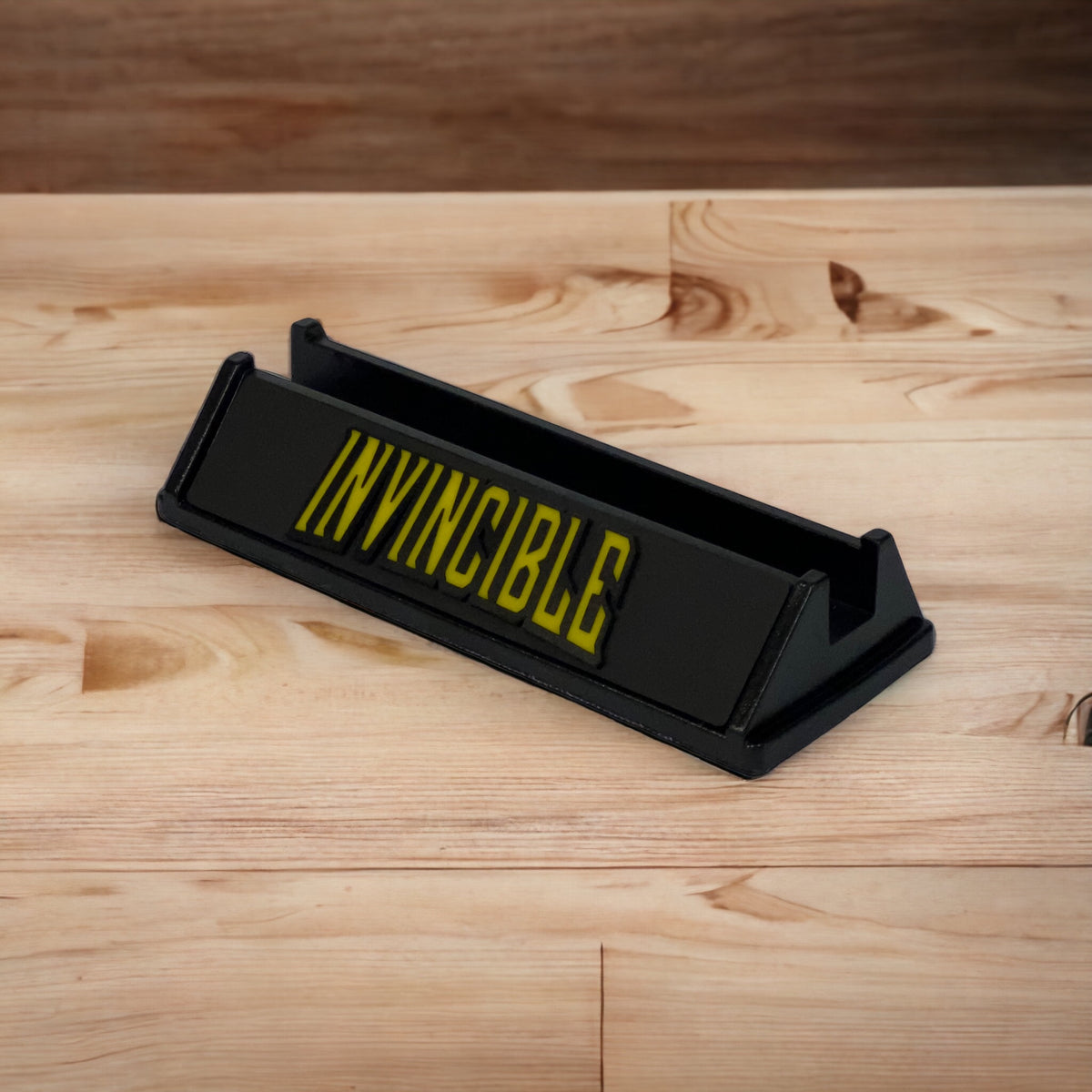 Invincible Comic Stand (Black and Yellow) – Red Wolf Collectibles