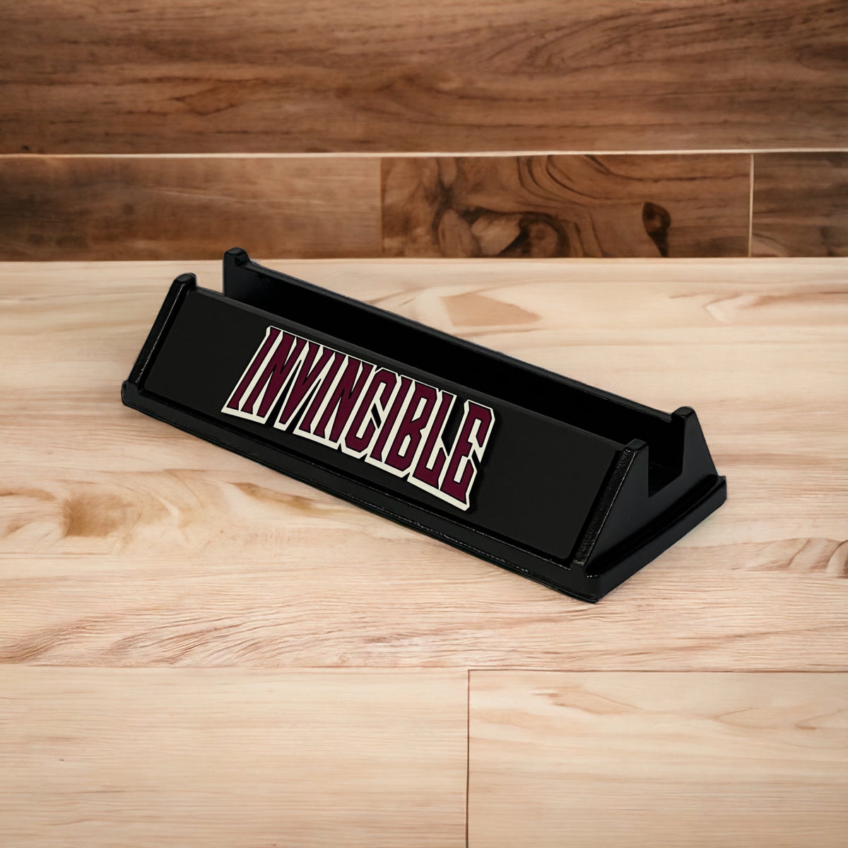 Invincible Comic Stand (Purple and White) – Red Wolf Collectibles