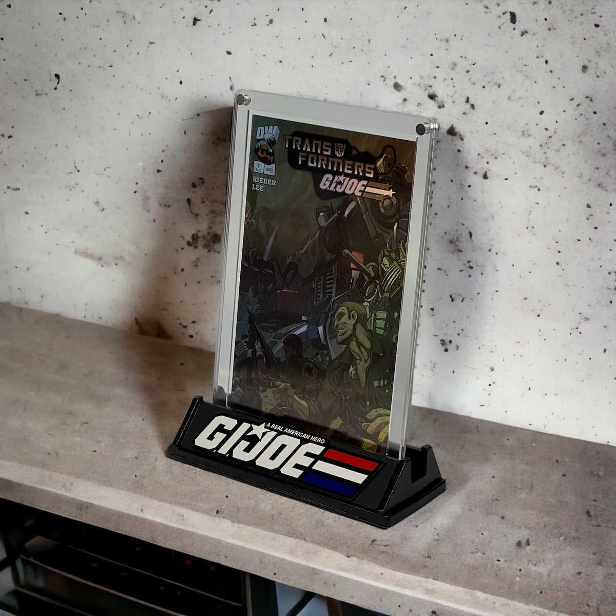 GI Joe Comic Stand – Red Wolf Collectibles
