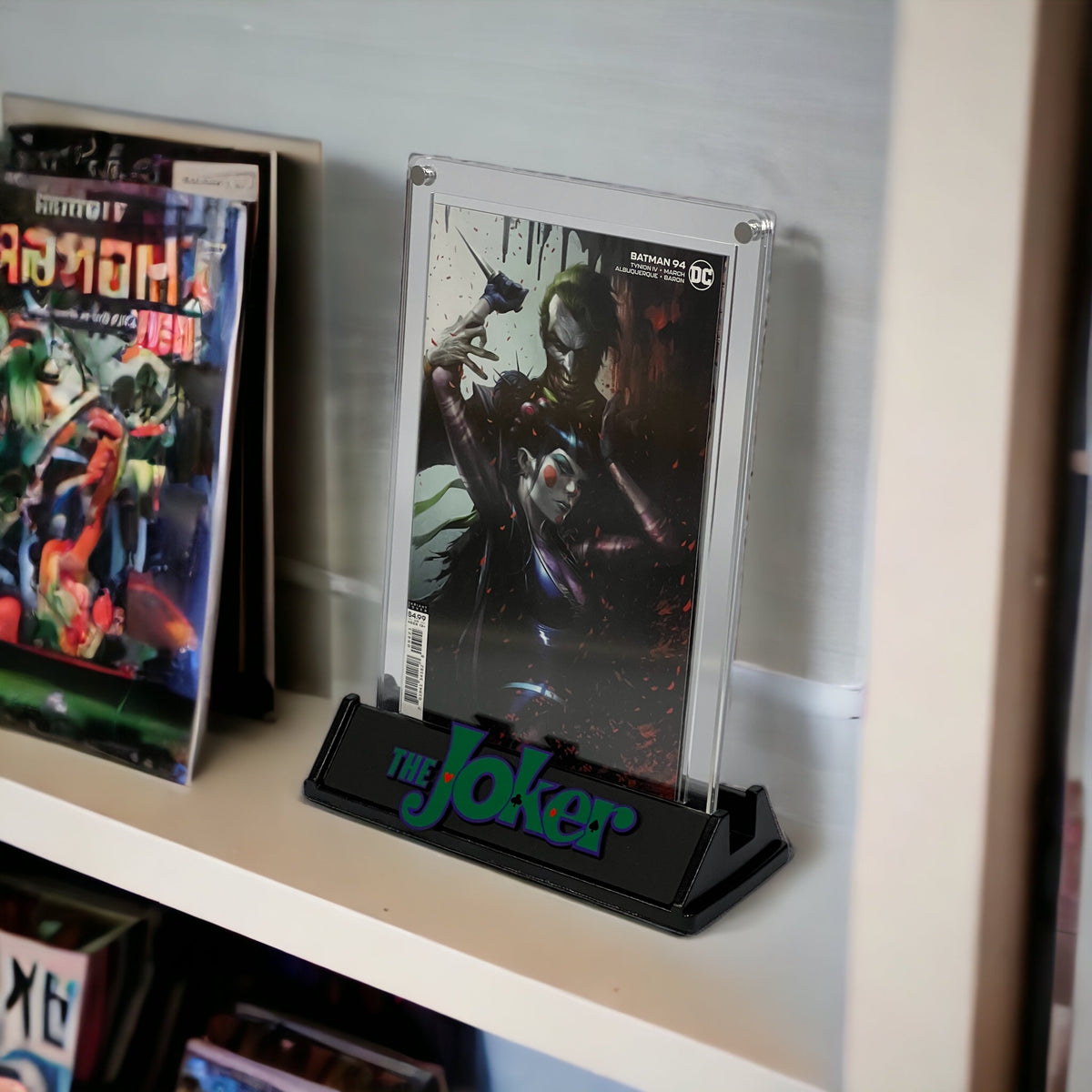 Joker Comic Stand – Red Wolf Collectibles