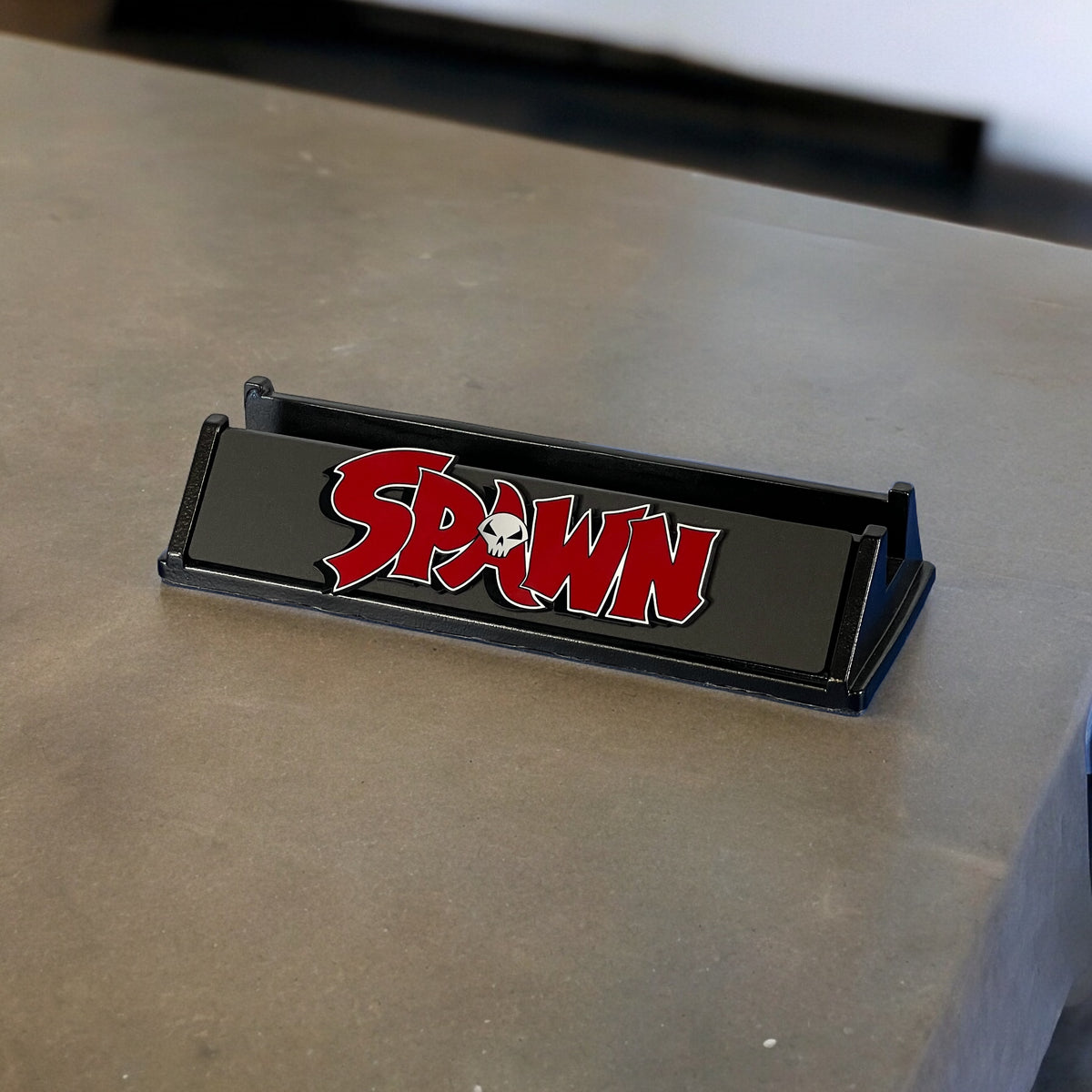 Spawn Comic Stand (Red Lettering) – Red Wolf Collectibles
