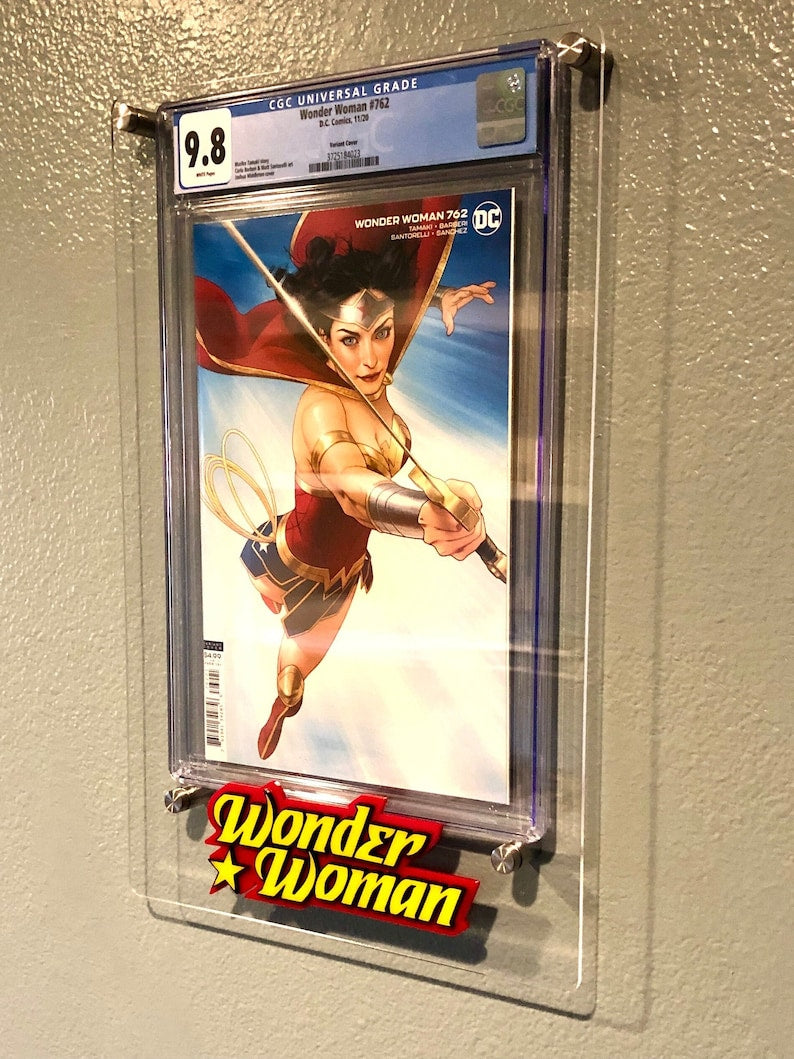 **Build Your Comic** UV Protected OP-3 Acrylic Graded Comic Display Wa ...