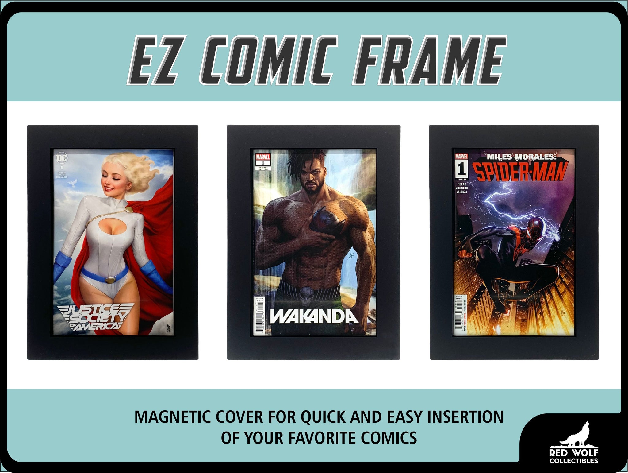 Magnetic EZ Frames and Floating Frames – Red Wolf Collectibles