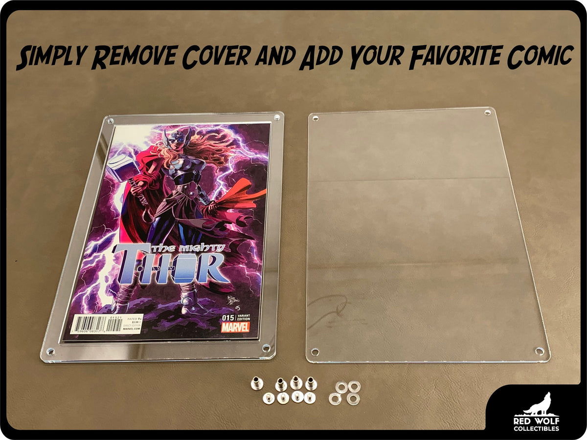 Acrylic Comic Case Regular or with (OP-3 Acrylic) 98% UV Protection ...