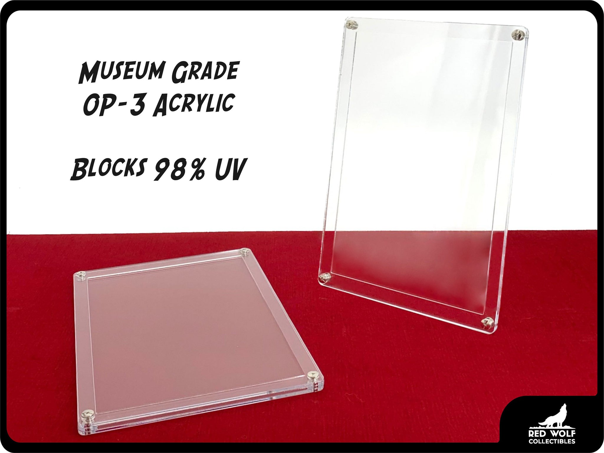 Custom Acrylic Cases (Comic and Magazine) – Red Wolf Collectibles
